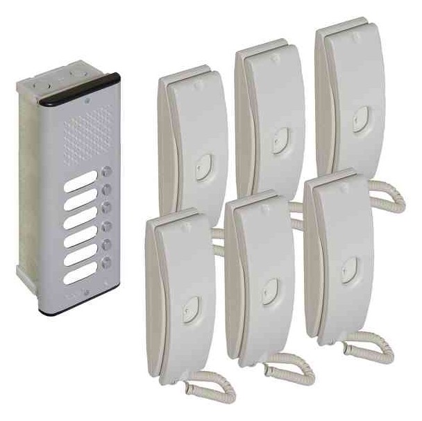 Acet/Tonna Easy Kit 5 Wire Intercom 10 Way | Securasound Limited